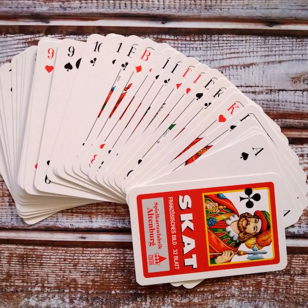 German Playing Cards - Etsy