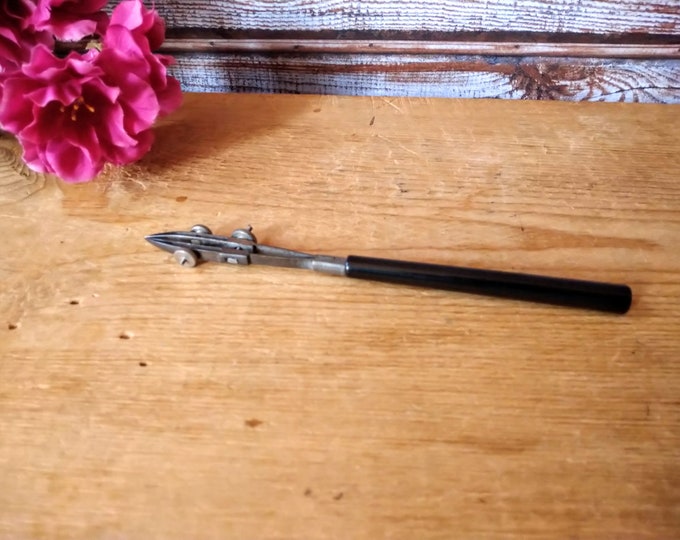 Vintage Double Line Ruling Pen, Railroad Ruling Pen, 4-bladed Ruling ...