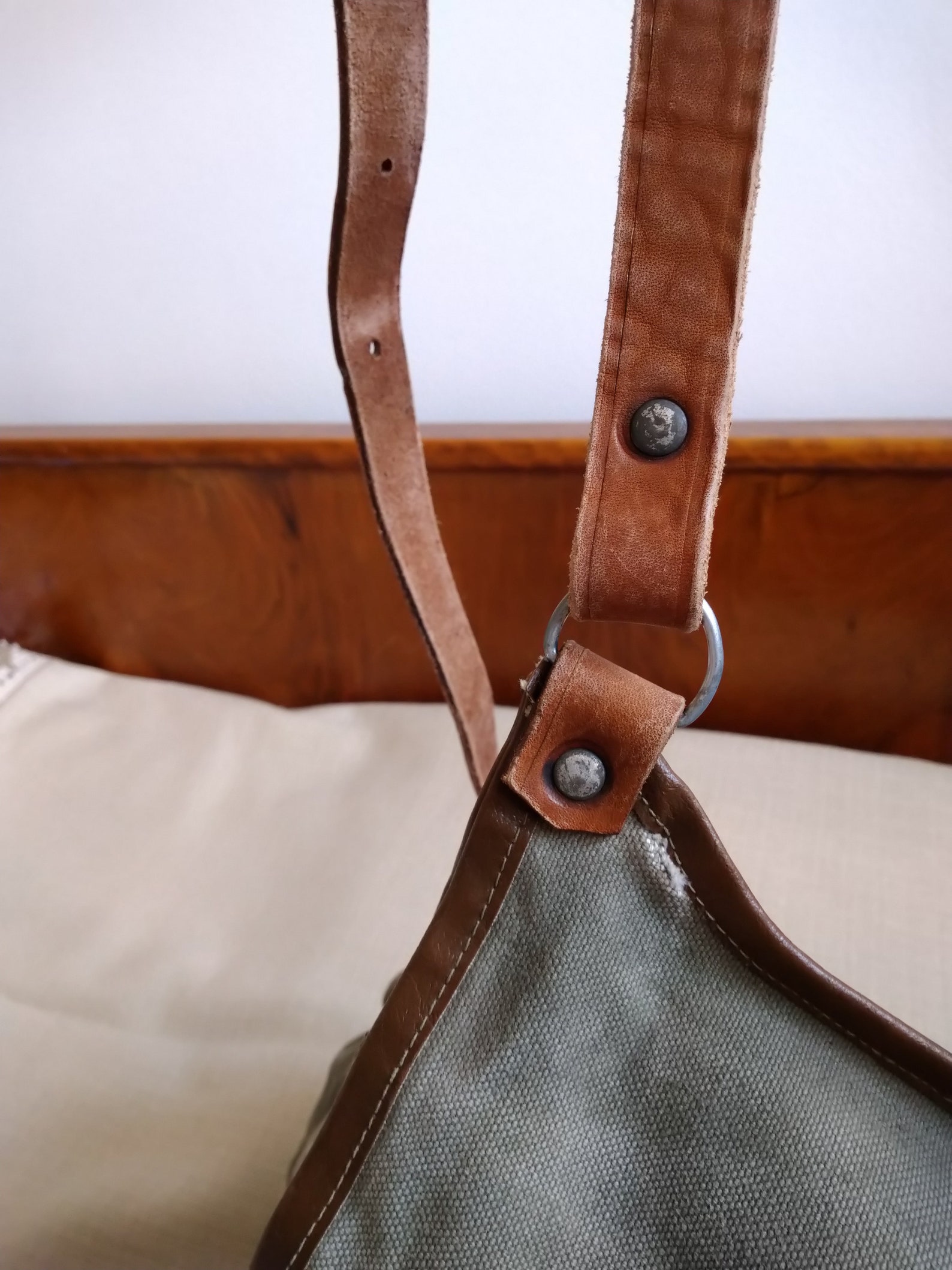 Canvas Messenger Bag Military Bag Canvas Shoulder Bag - Etsy