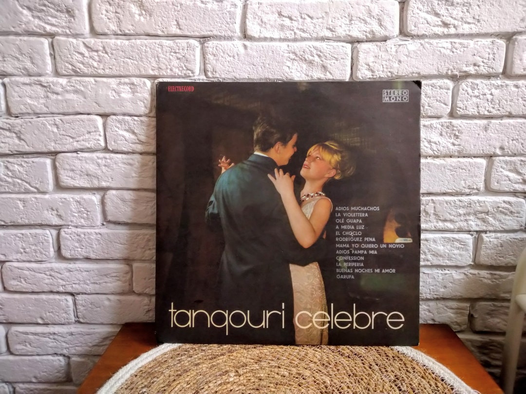 Vintage Tango Vinyl Record: Tangouri Celebre, Alex Imre, Romanian ...