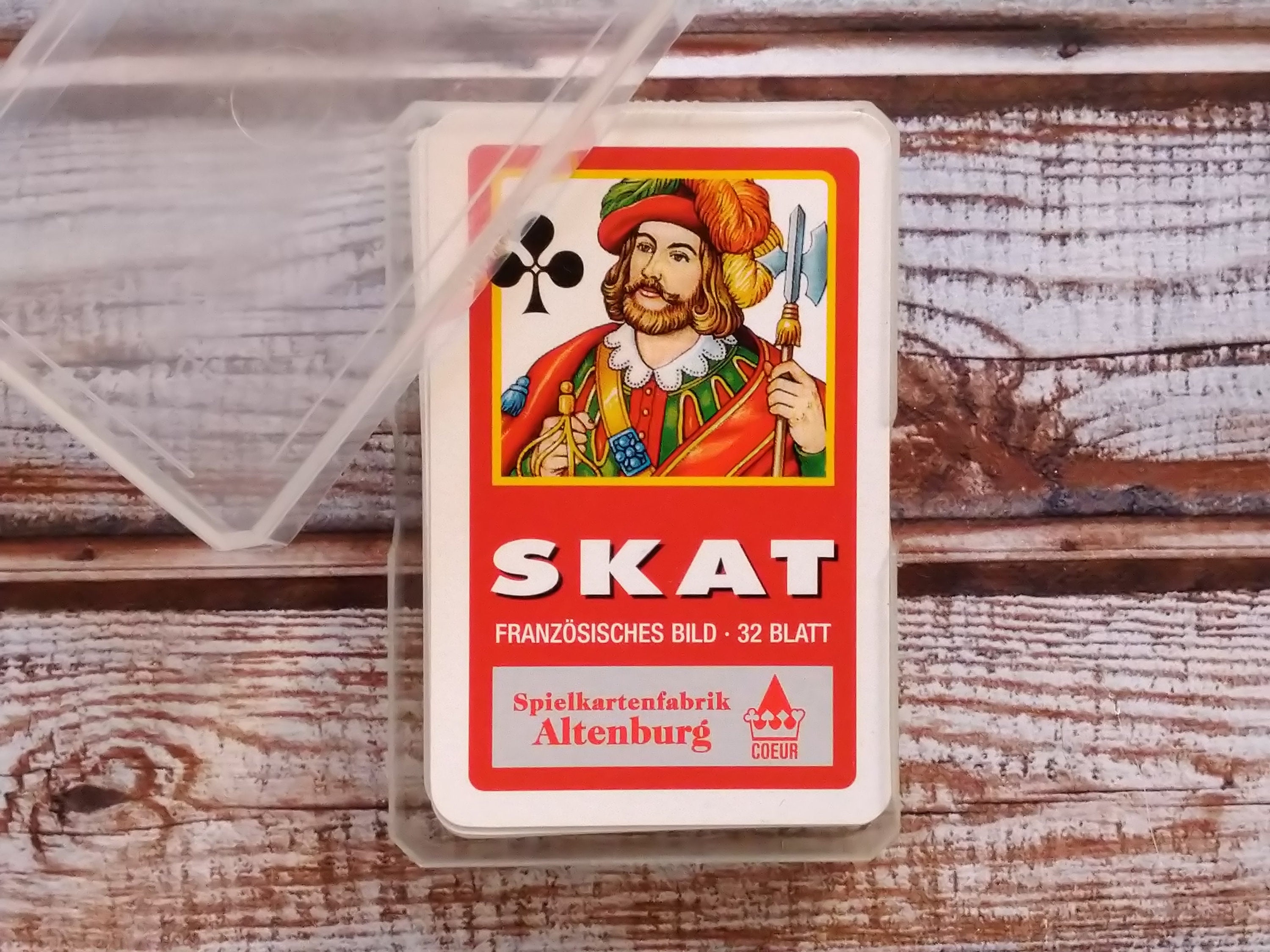 Vintage SKAT Playing Cards, Never Used, German Playing Cards, Deck 32 ...