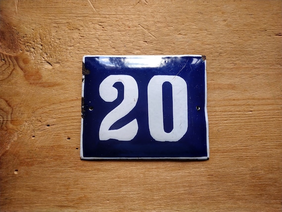 Vintage Door Numbers
