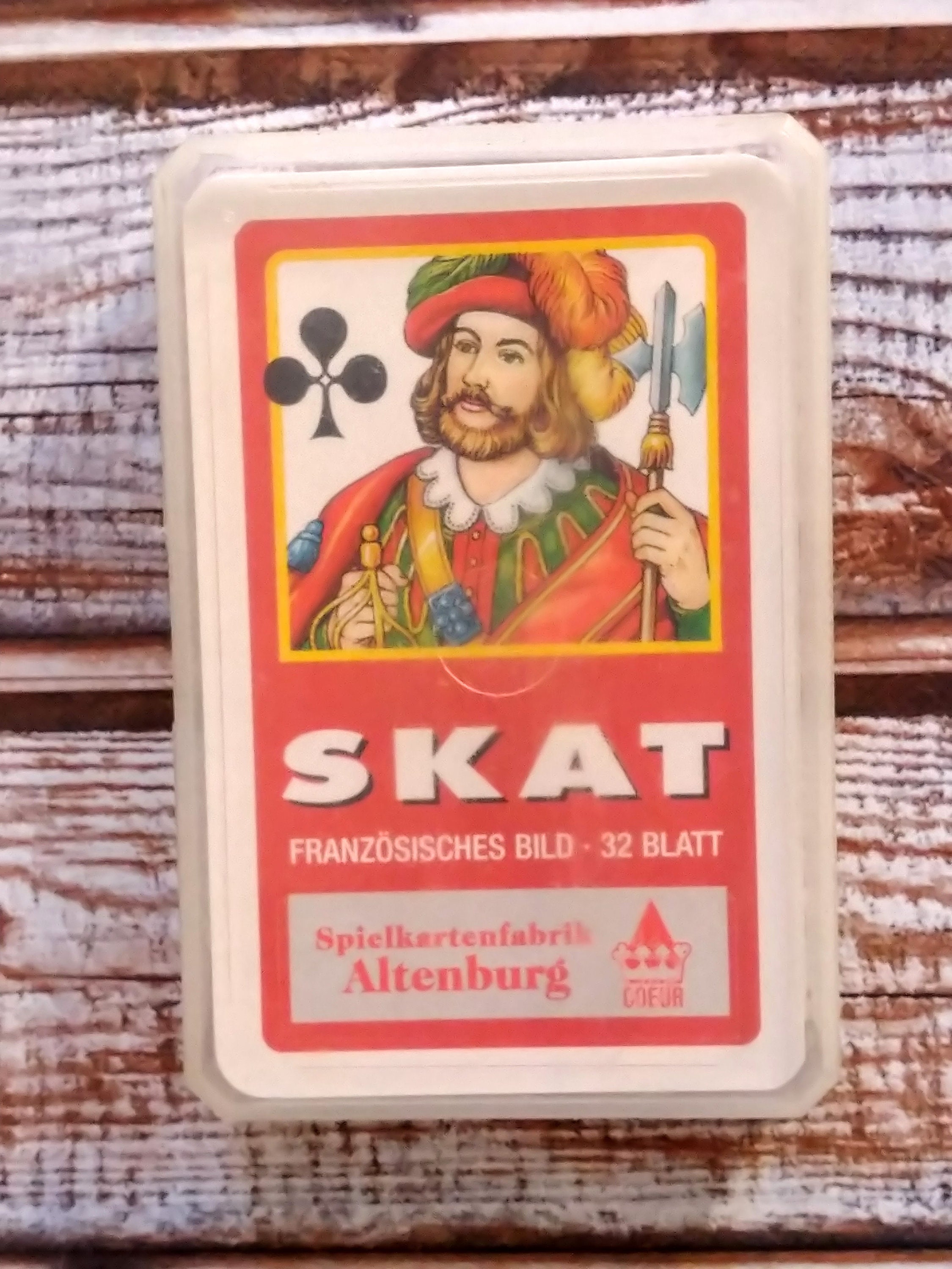 Vintage SKAT Playing Cards, Never Used, German Playing Cards, Deck 32 ...