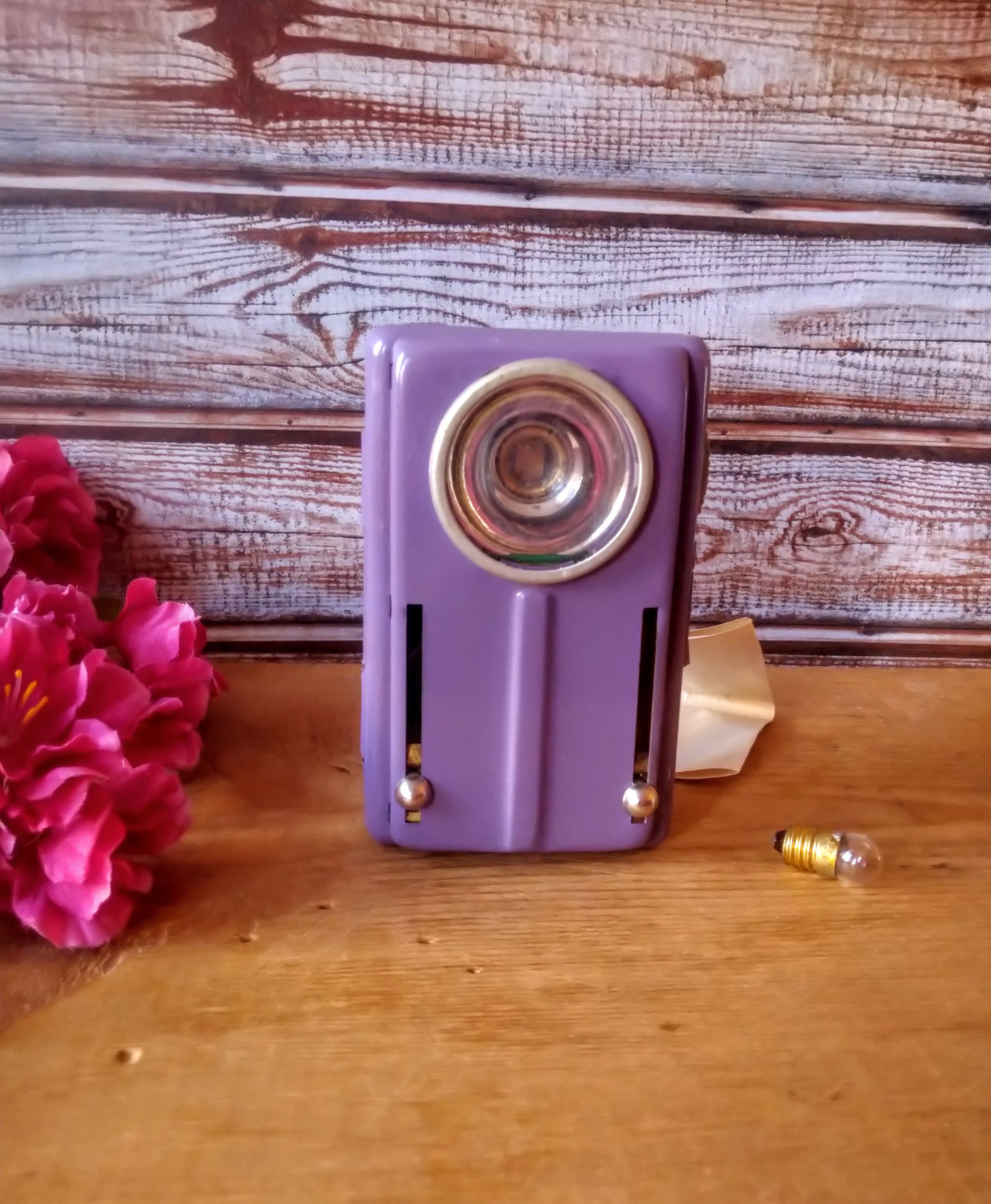 Vintage Military Flashlight 2 Color Signal Torch Old Army - Etsy