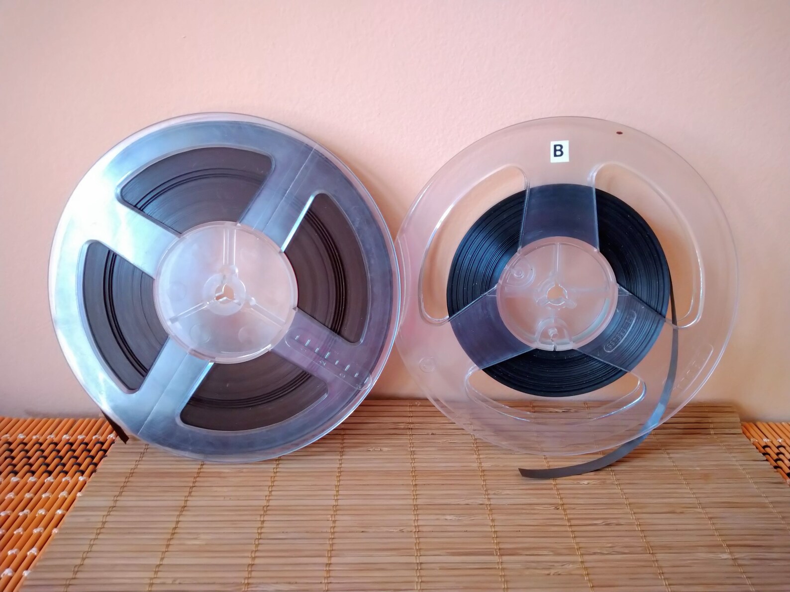 Vintage reel to reel magnetic record tapes Used Orwo vintage | Etsy