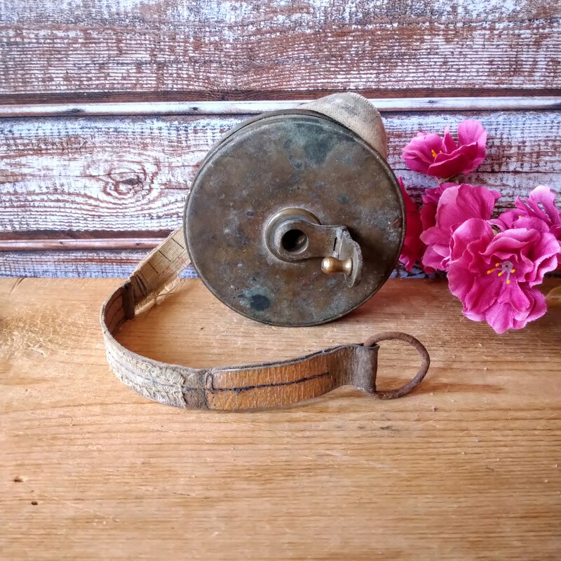 Antique Tape Measure - Etsy