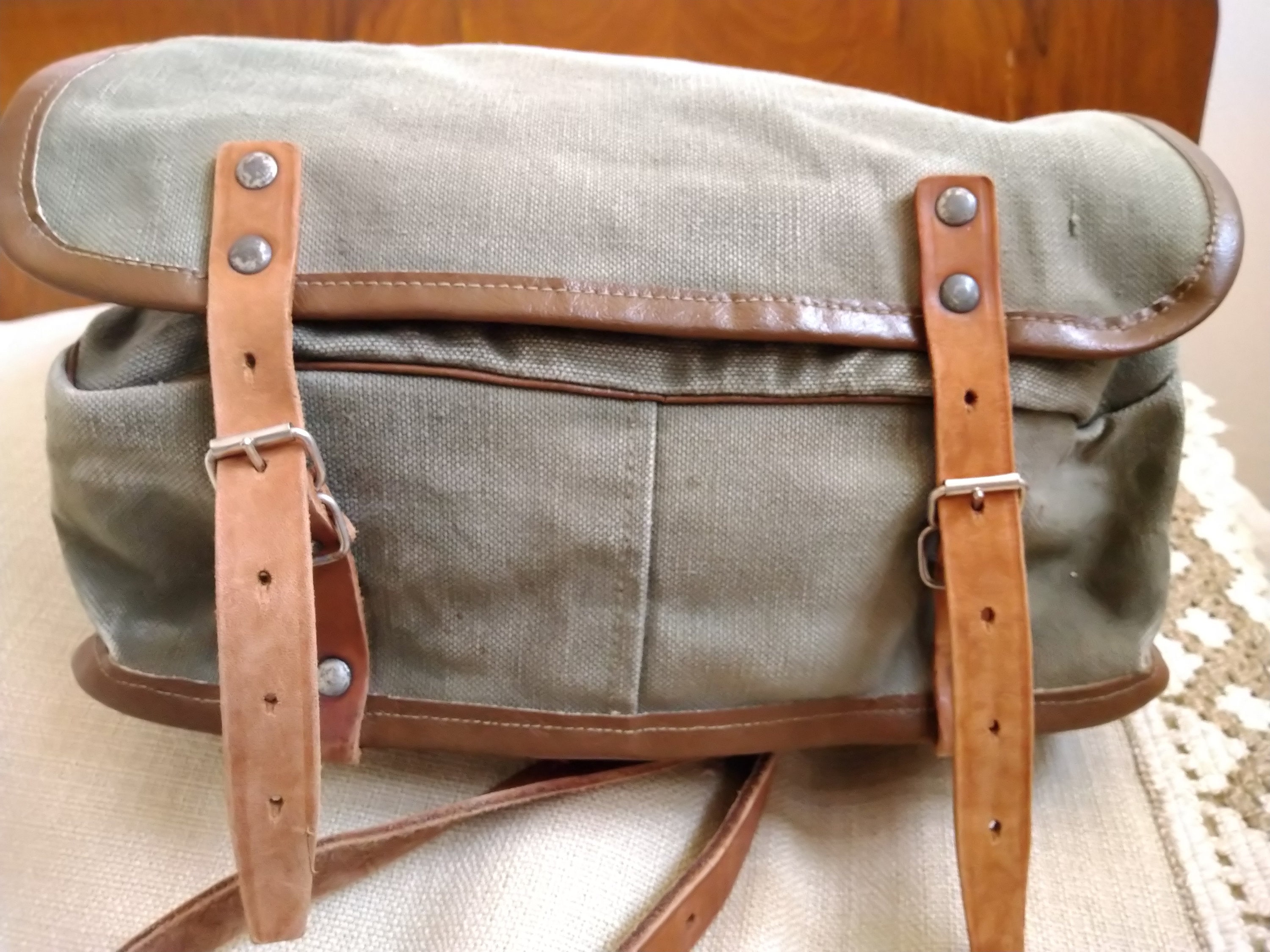 Canvas Messenger Bag Military Bag Canvas Shoulder Bag - Etsy