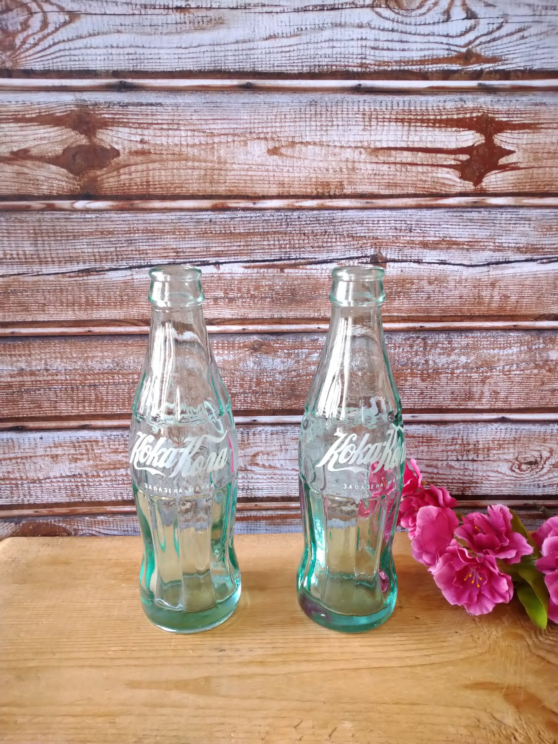 Set of Two Vintage Coca Cola Bottles Coca Cola Vintage Coca - Etsy