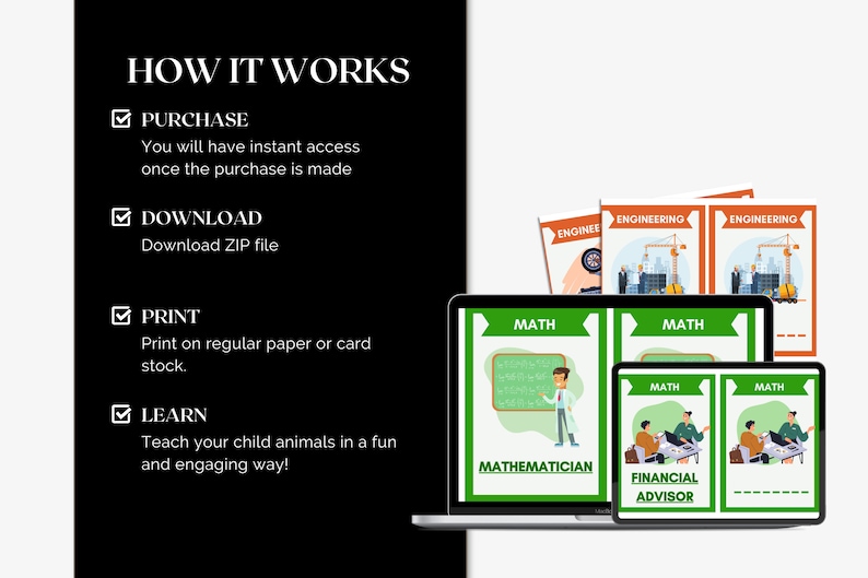 STEM Career Flash Cards | Simple Stem | Stem Building | Printable ...