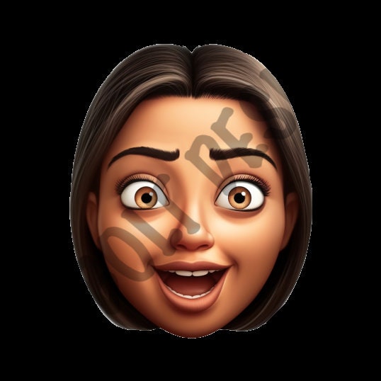 Sheesh Emoji Design Pack | 4 PSD and PNG Files | Trendy and Expressive ...