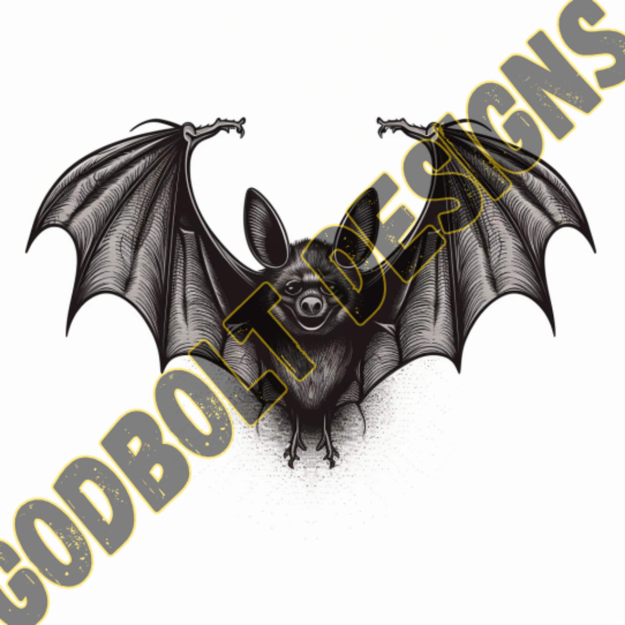 Captivating Bat Tattoo Design Pack | 12 PSD and PNG Files | Perfect for ...