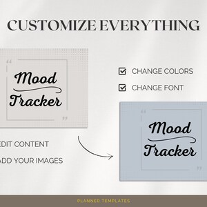 Printable Trackers | Mood Chart | Daily Tracker | Meal Planner ...