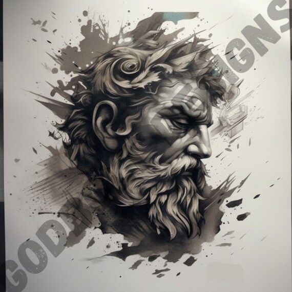 Zeus Tattoo Designs