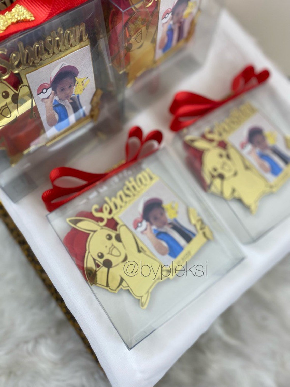 Personalized Pokemon Pikachu Photo Frames Pokemon First - Etsy