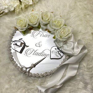Buy Personalized Wedding Ring Plate Ceremony Engagement Ring Online in ...