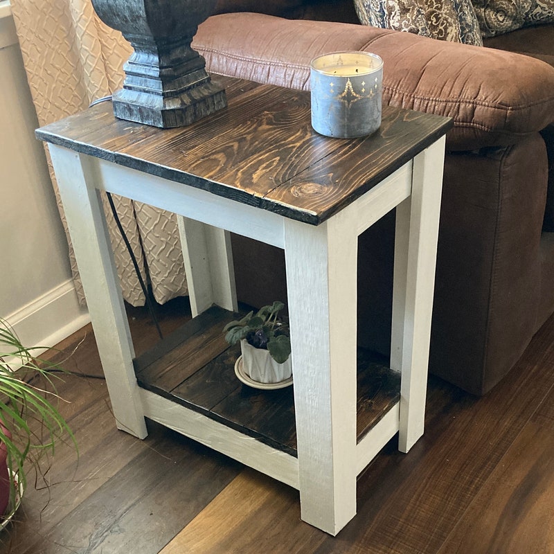 Rustic End Tables - Etsy