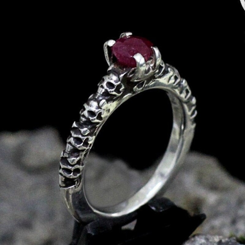 Gothic Wedding Rings - Etsy