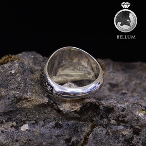 Bellum Ring .45 Acp (925 Sterling Silver) Bullet Ring "si Vis Pacem ...