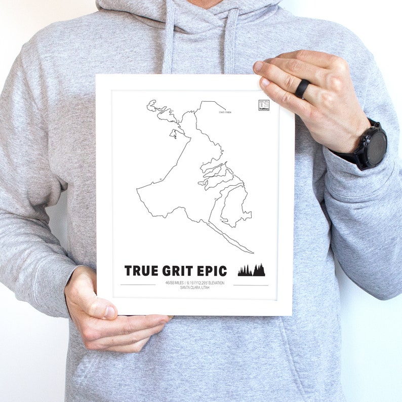 Trail Map - True Grit Epic Mountain Bike Race Course, Santa Clara Utah ...