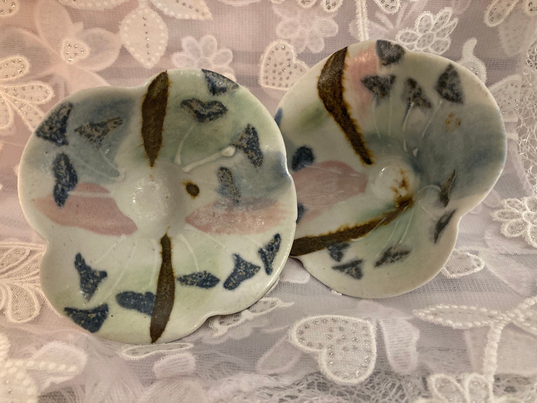 Pair Scottish Cute Handmade Art Pottery Pots - Etsy