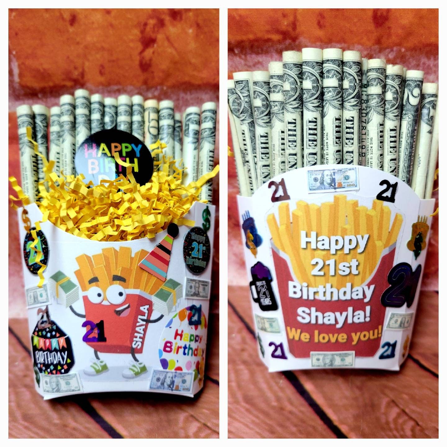 Ready Made French Fries Created for Any Occasion - Etsy