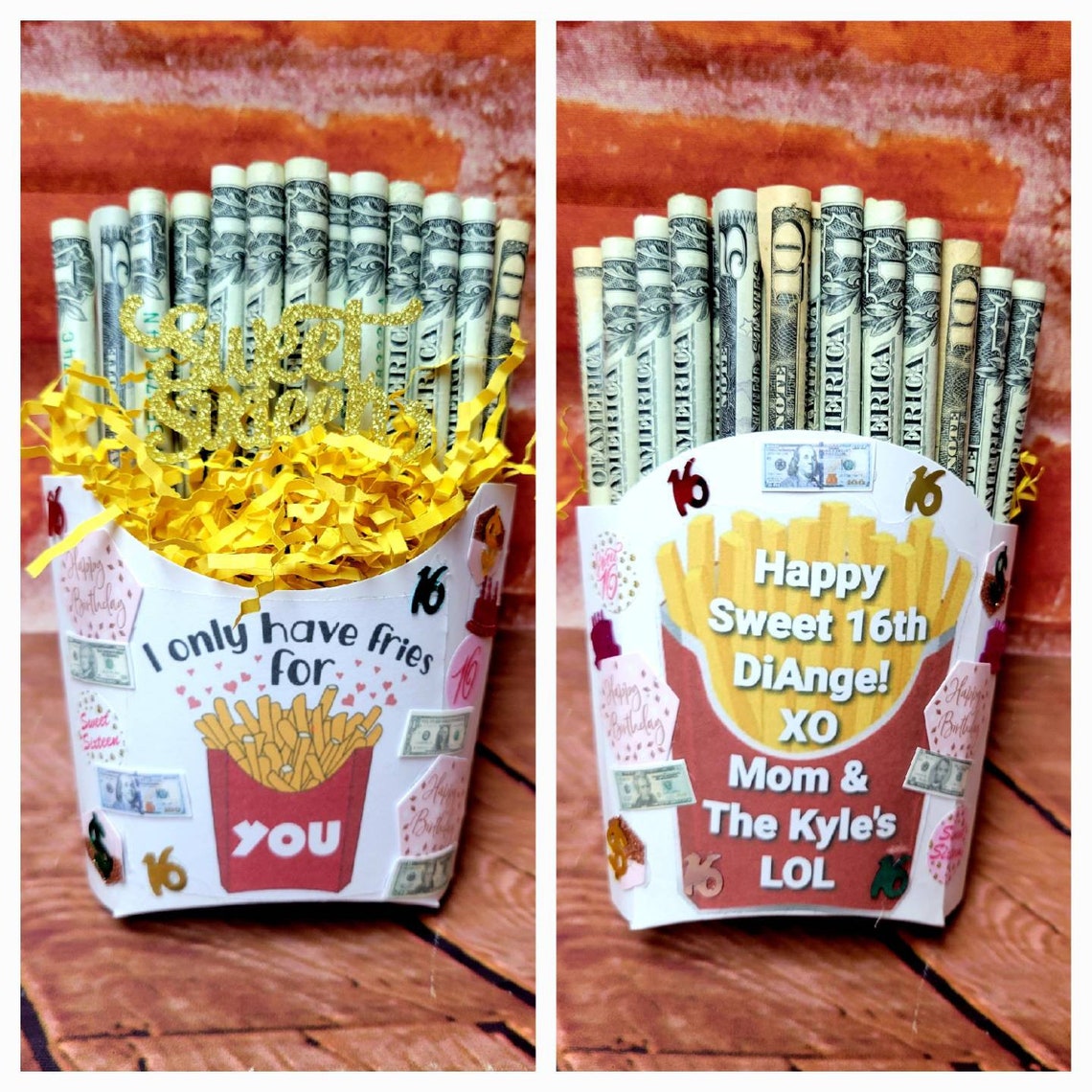 Ready Made French Fries Created for Any Occasion - Etsy