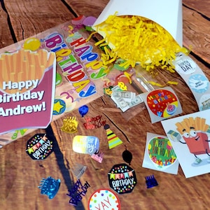 DIY Personalized French Fry Gift Box Kits for Any Occasion Cash is Not ...