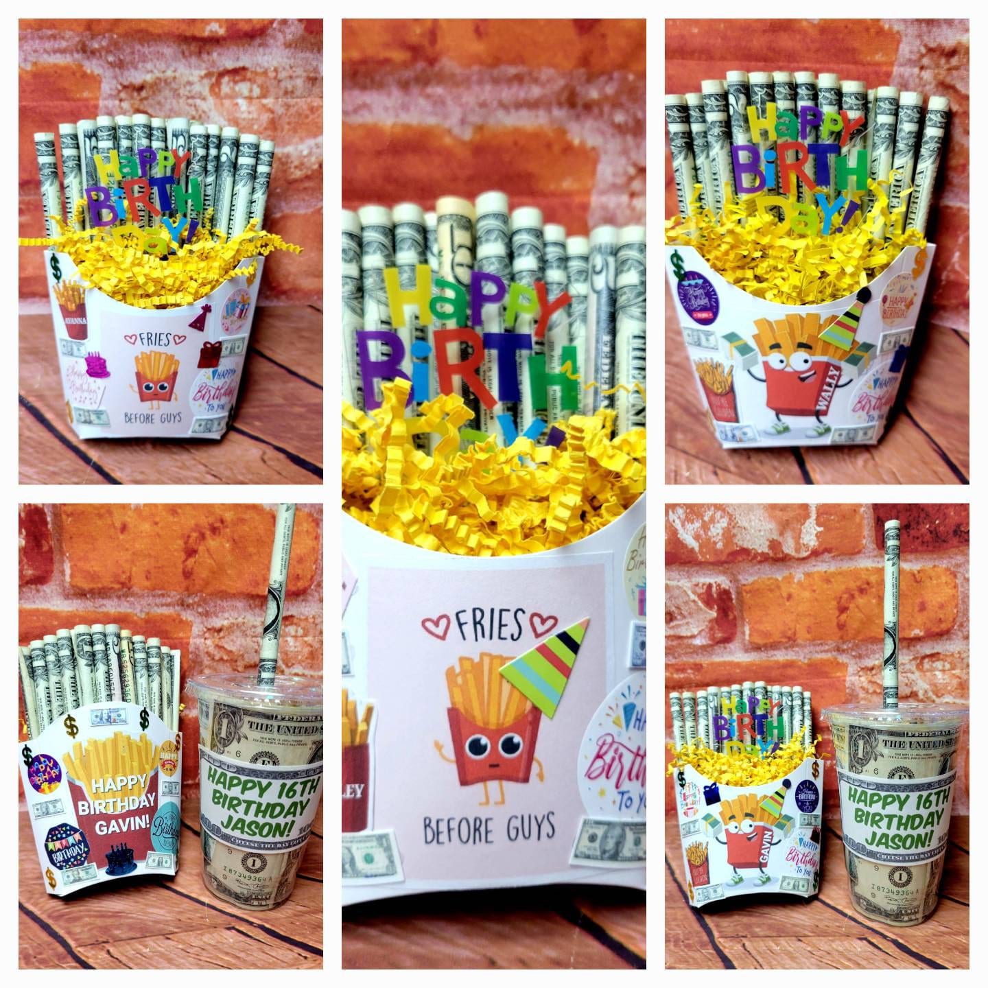 Ready Made French Fries Created for Any Occasion - Etsy