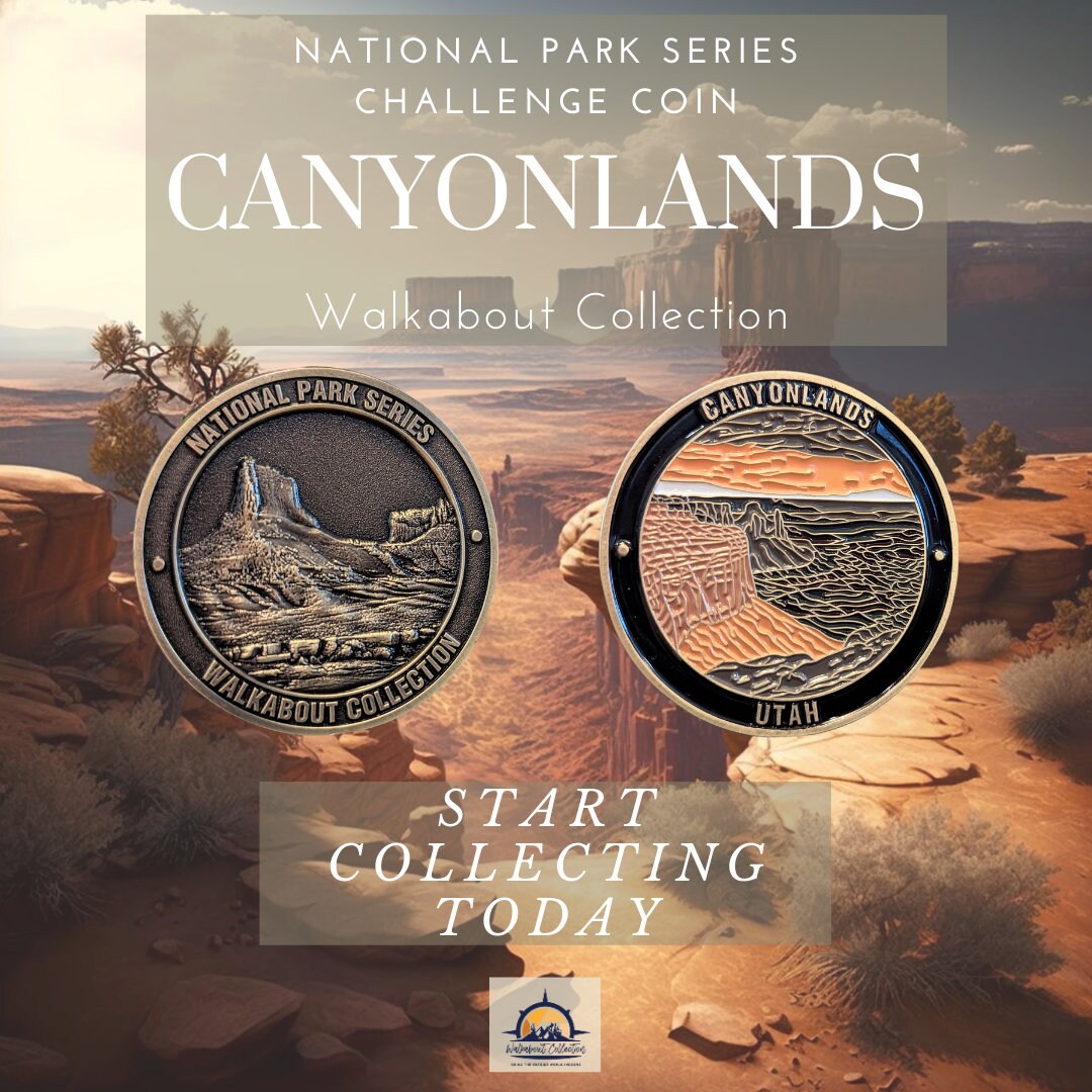 Canyonlands National Park Challenge Coin - Etsy