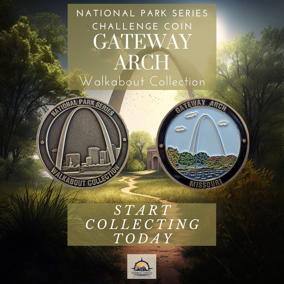 Gateway Arch National Park Challenge Coin - Etsy