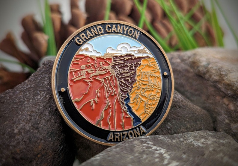 Grand Canyon National Park Challenge Coin - Etsy