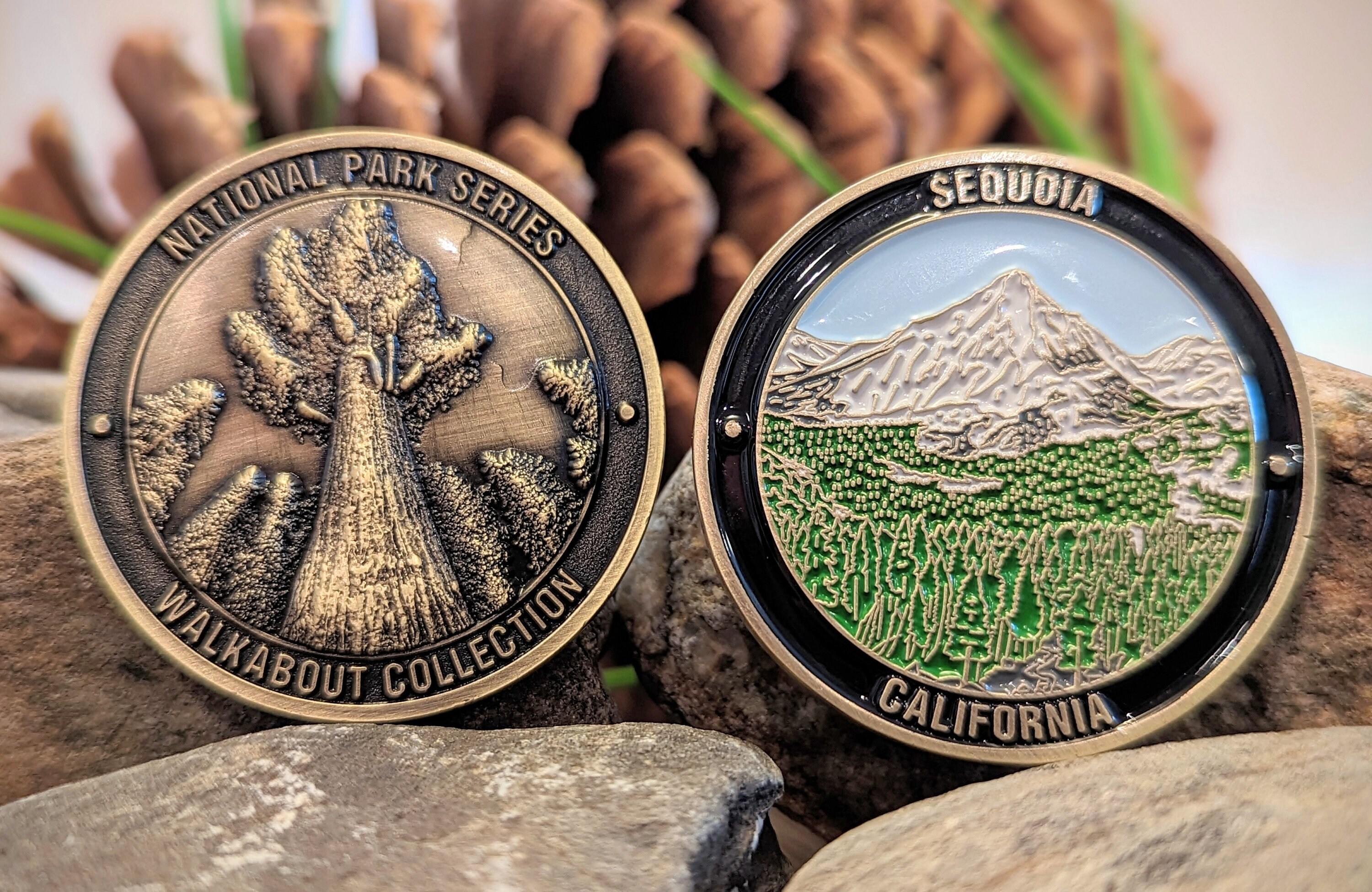 Sequoia National Park Challenge Coin - Etsy