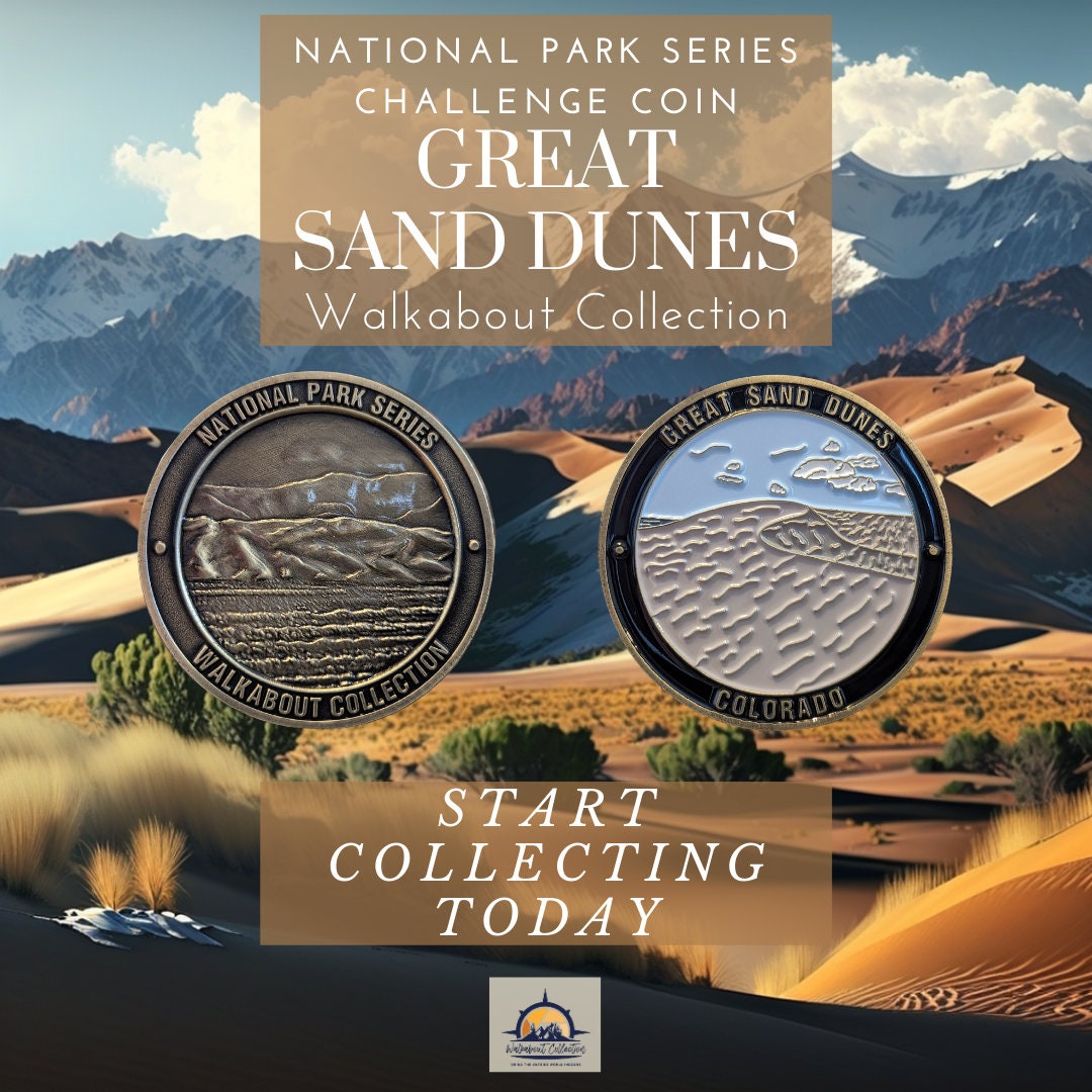 Great Sand Dunes National Park Challenge Coin - Etsy