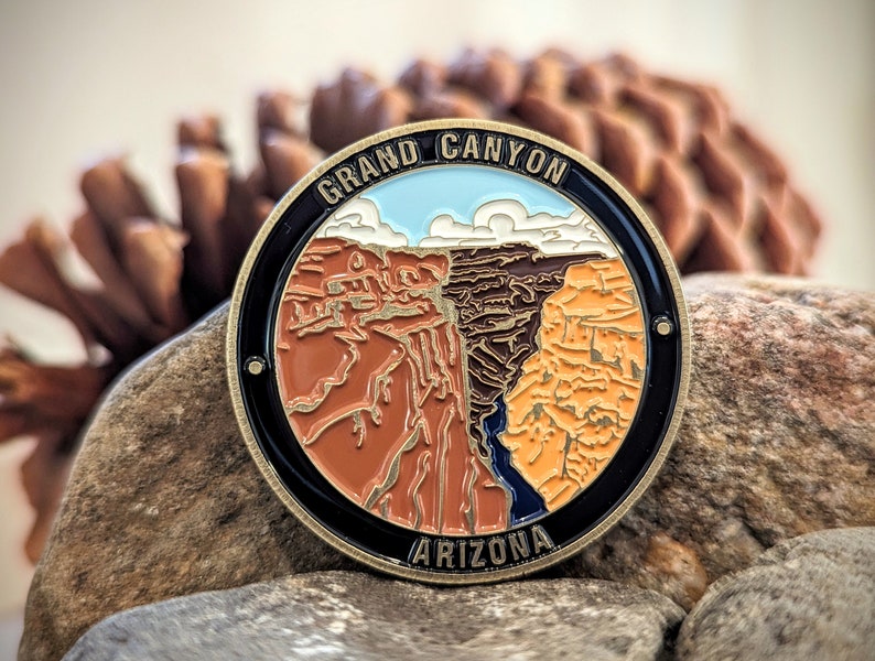 Grand Canyon National Park Challenge Coin - Etsy