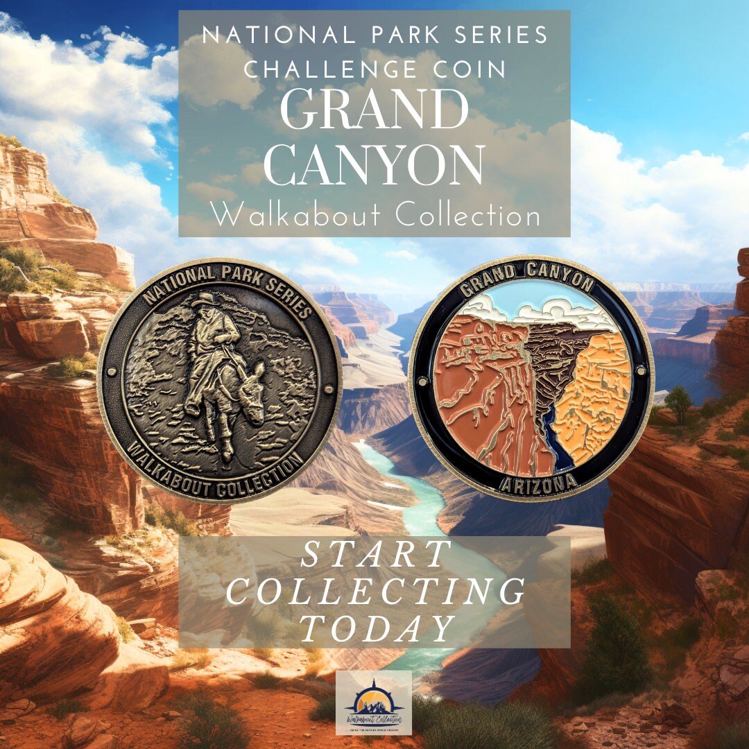 Grand Canyon National Park Challenge Coin - Etsy
