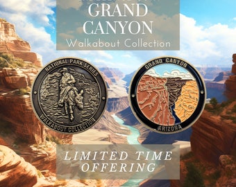 Grand Canyon National Park Coin Silver Collector Unique - Etsy
