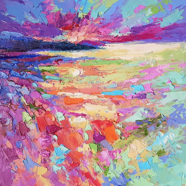 Abstract Seascape - Etsy