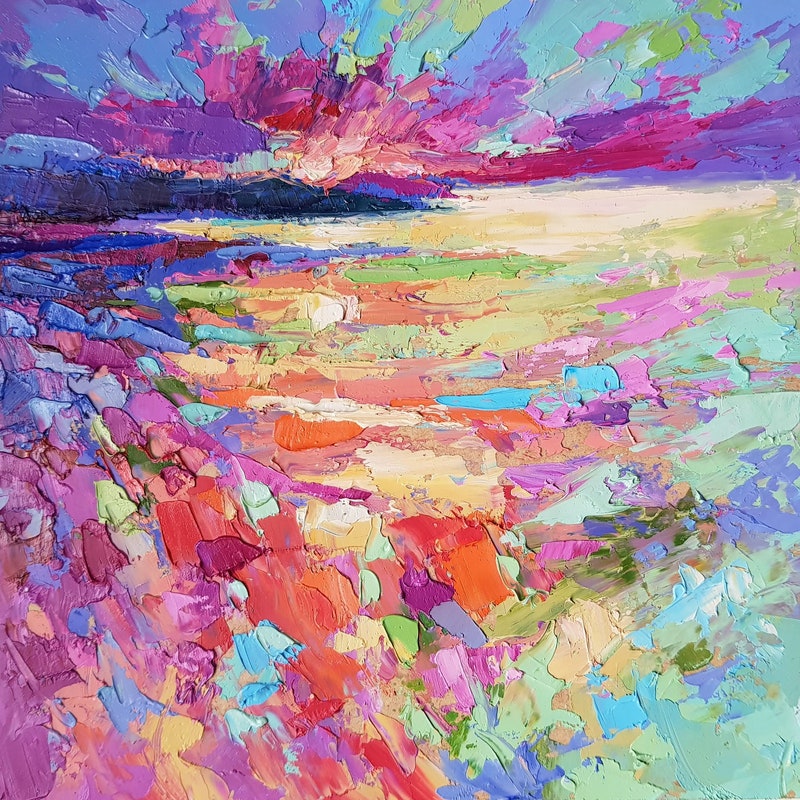 Abstract Seascape - Etsy