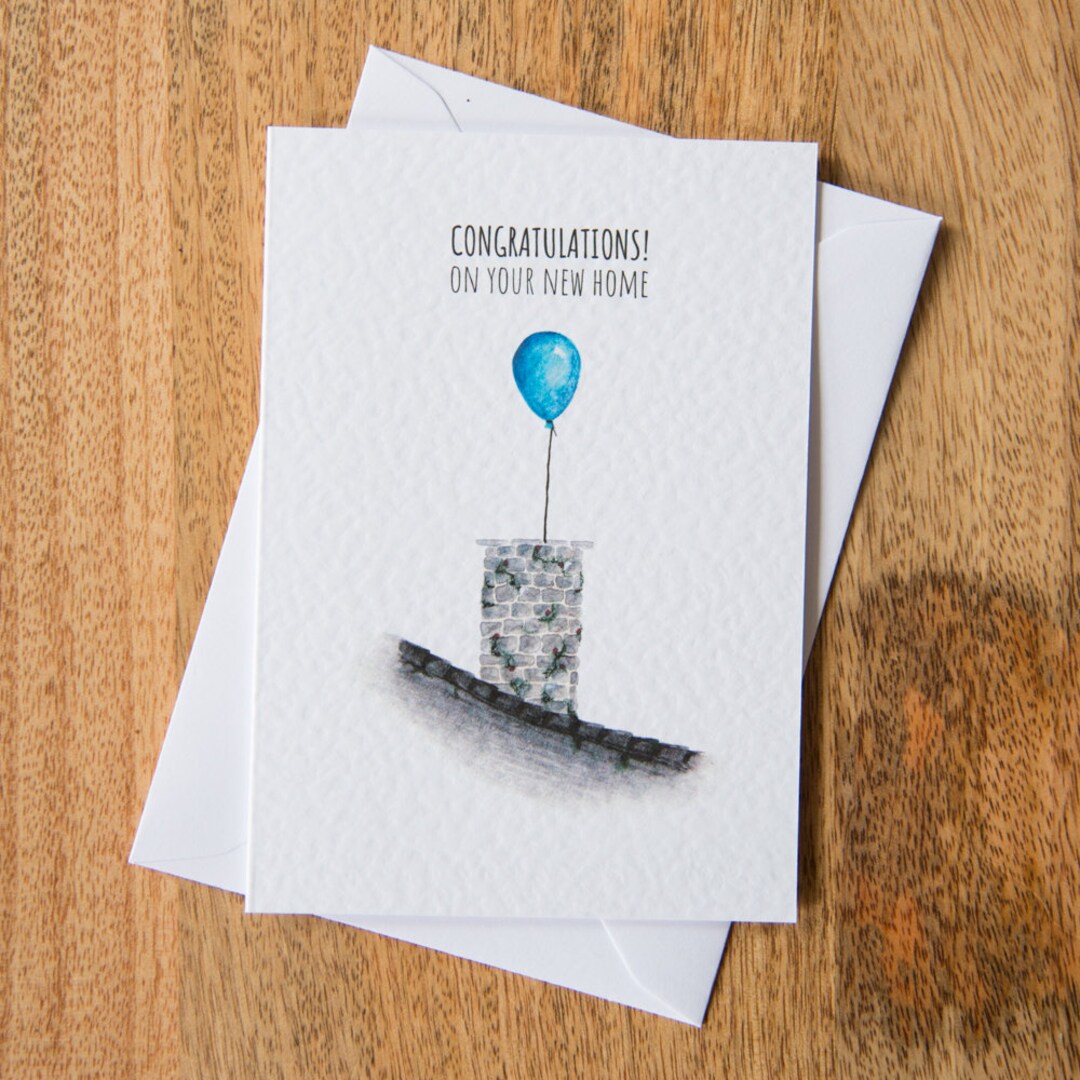 New Home Card | New House| Moving House Card | Cute Card | New Home ...