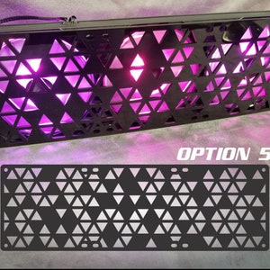 Custom Computer Pc Fan Grill 360mm X 120mm Black Lasercut Acrylic - Etsy