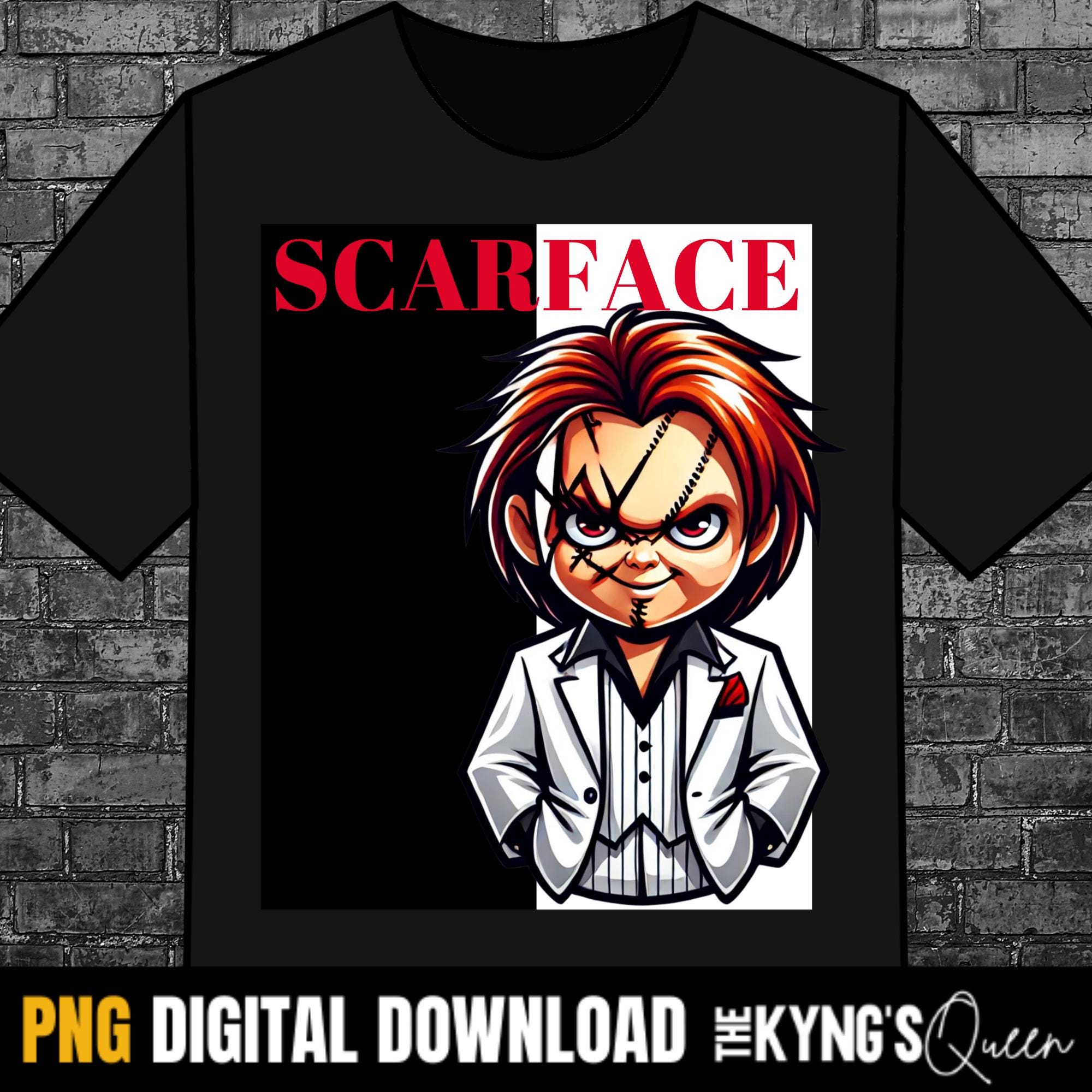 Men's Creepy Gangster Doll Design, Sublimation Png, Dtf Design, Graphic ...
