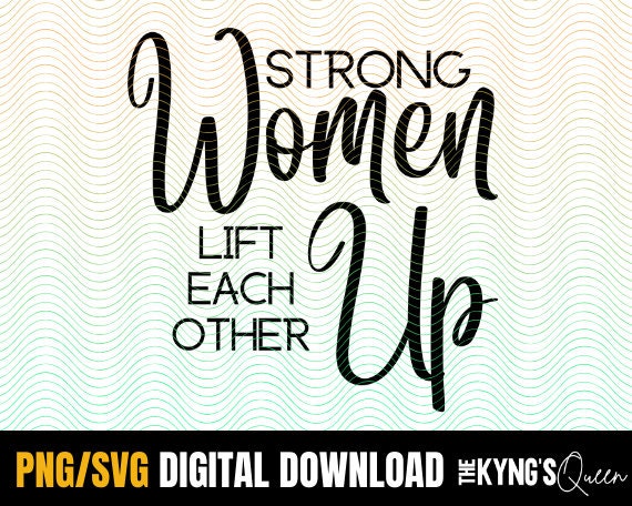 Women's Workout Svg Strong Women Life Each Other up SVG - Etsy