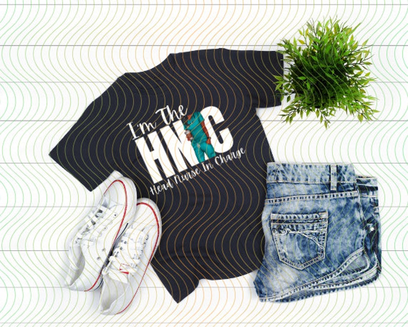 Black Nurse HNIC Head Nurse in Charge PNG Nurse Png | Etsy