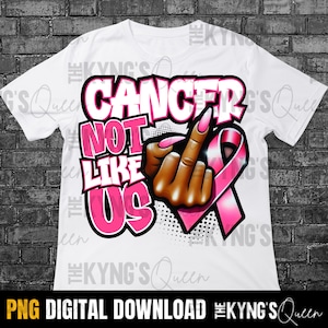 Cancer Not Like Us, Pink Bow Breast Cancer, Middle Finger, Breast ...