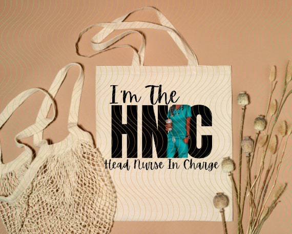 Black Nurse HNIC Head Nurse in Charge PNG Nurse Png - Etsy
