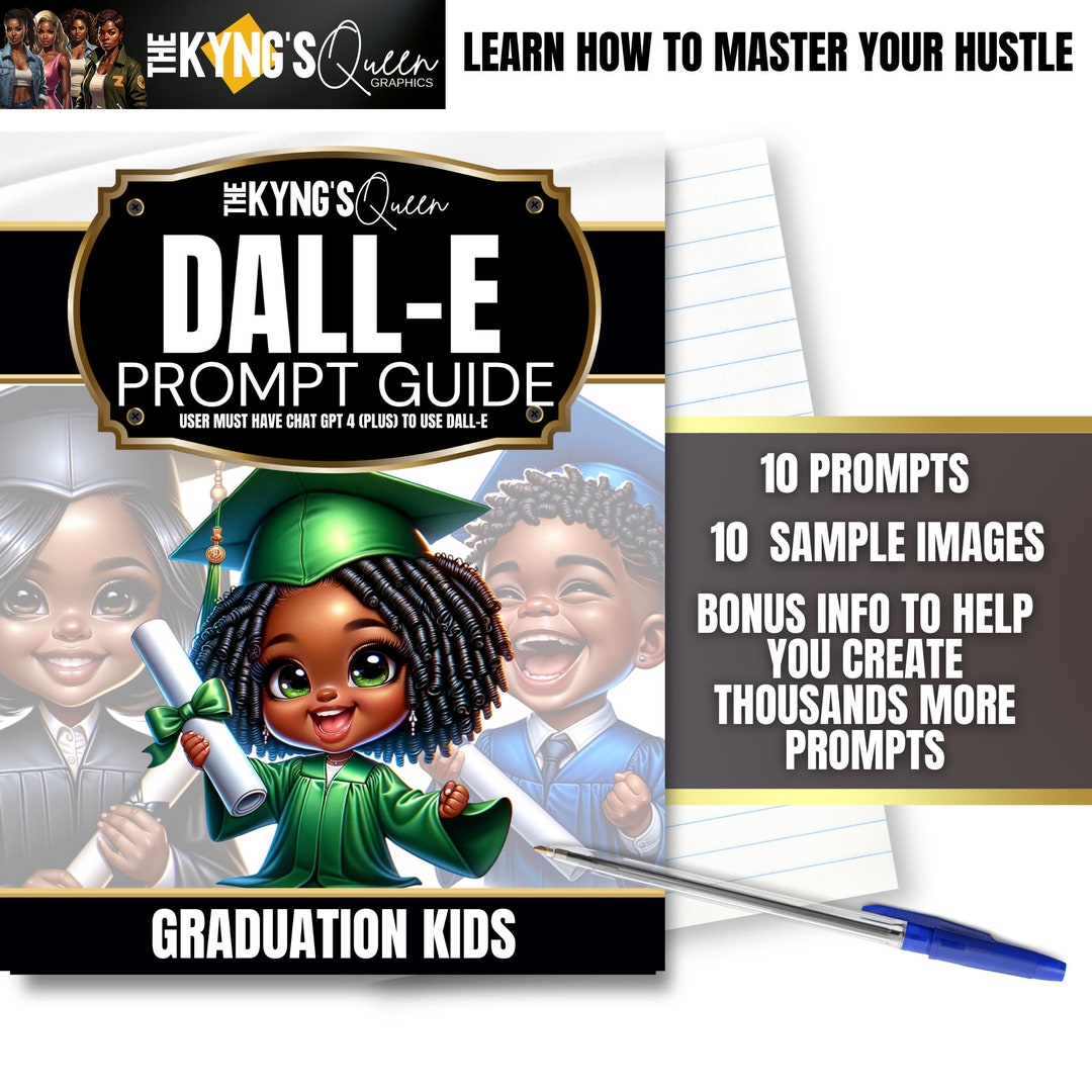 Graduation Kids, Dalle3 & Chatgpt V4 Ai Art Prompt Guide, 8 Sample ...