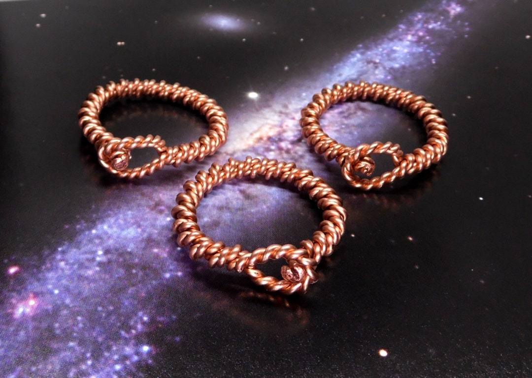Tensor Energy Ring, 188mhz, Empowerment Cubit 1/8th, Copper "ouroboros ...