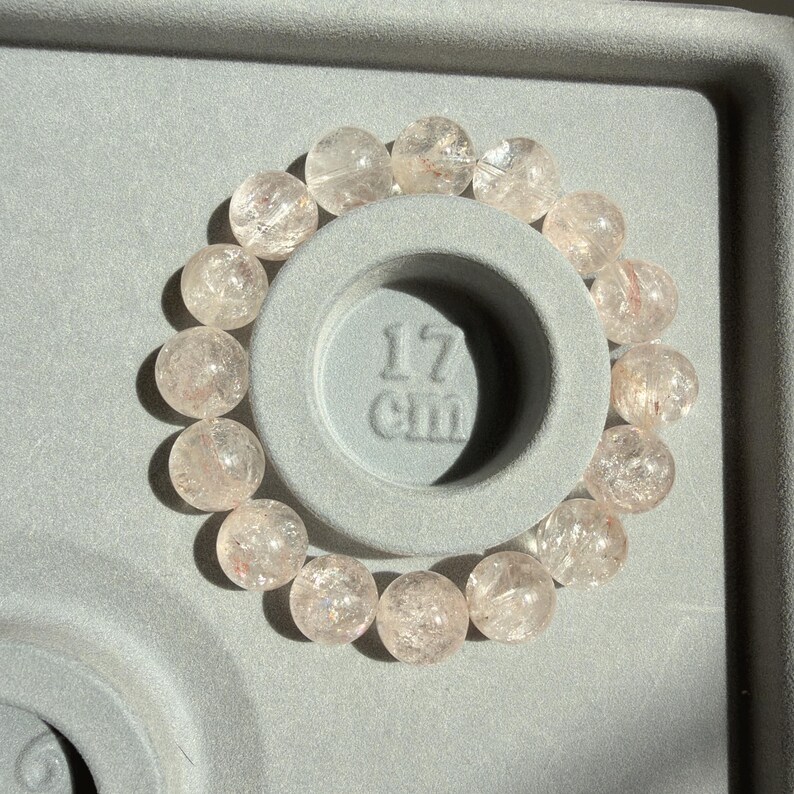 High Quality Genuine 13+mm Light Pink Satyaloka Azeztulite Quartz ...