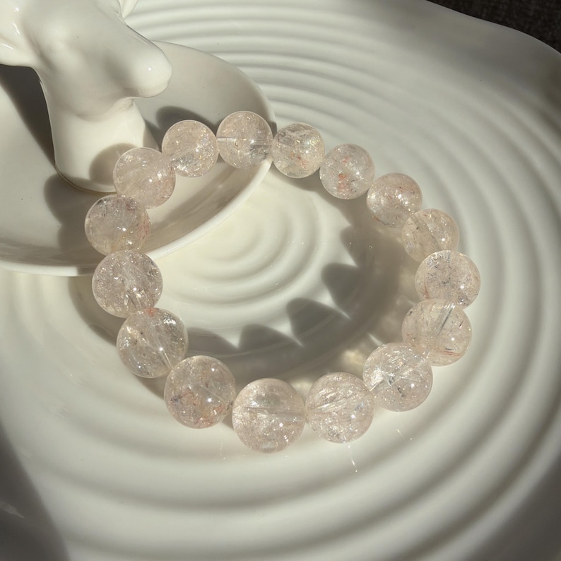 High Quality Genuine 13+mm Light Pink Satyaloka Azeztulite Quartz ...