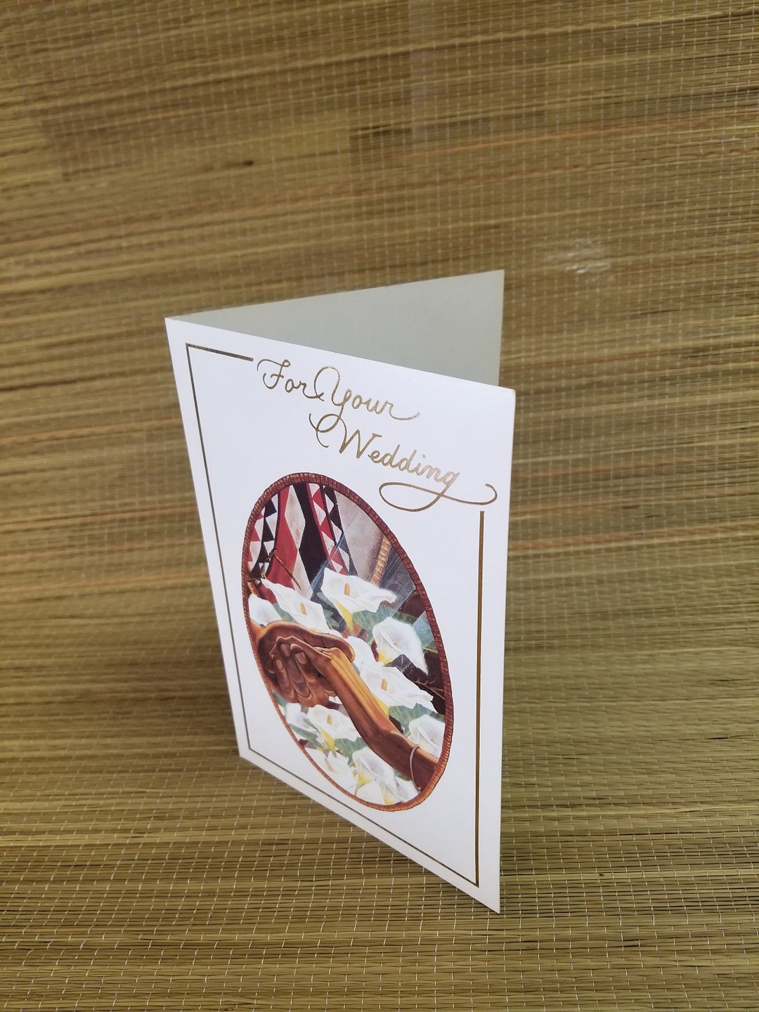 Weeding Greeting Card - Etsy